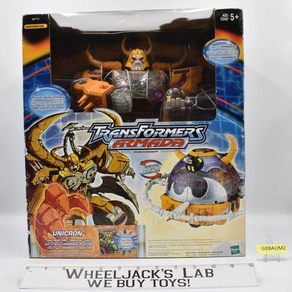 Unicron Universe Armada 100% Complete 2003 Hasbro Transformers Action ...