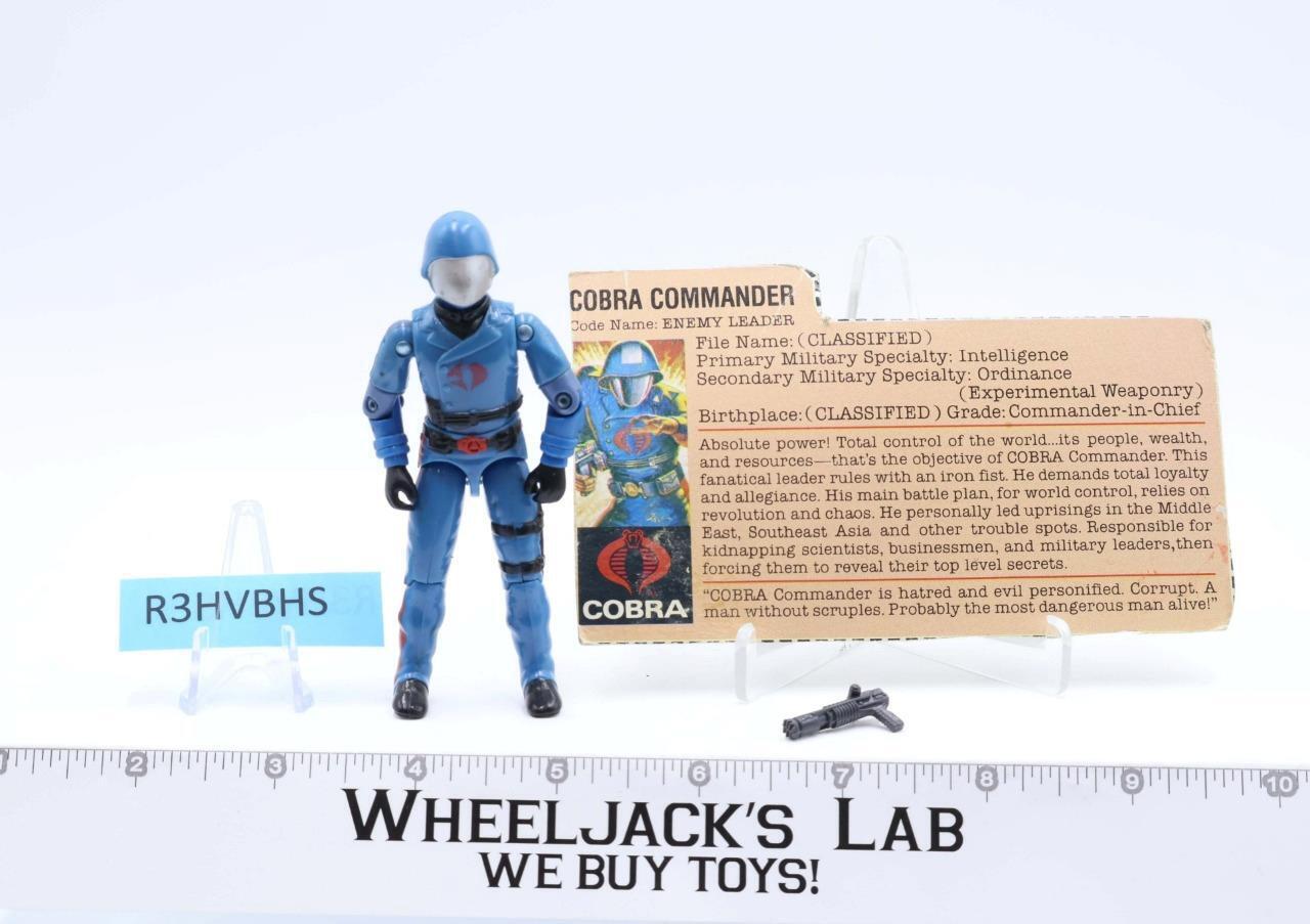 Cobra Commander V1.5 MAIL AWAY 100% Complete 1983 G.I. Joe Vintage ...
