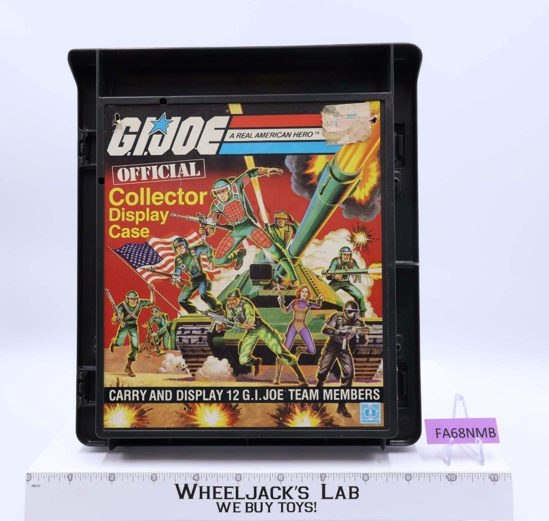 GI Joe Collector Display Case Complete 1983 Hasbro Storage Case ...