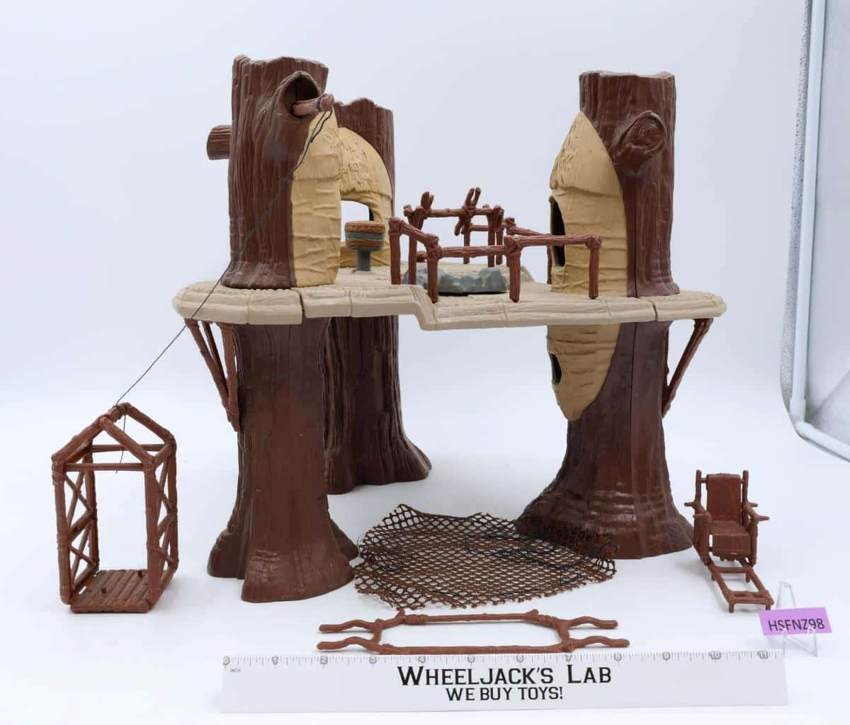 Endor Ewok Village Action Playset 100% Complete ROTJ Star Wars 1983 ...