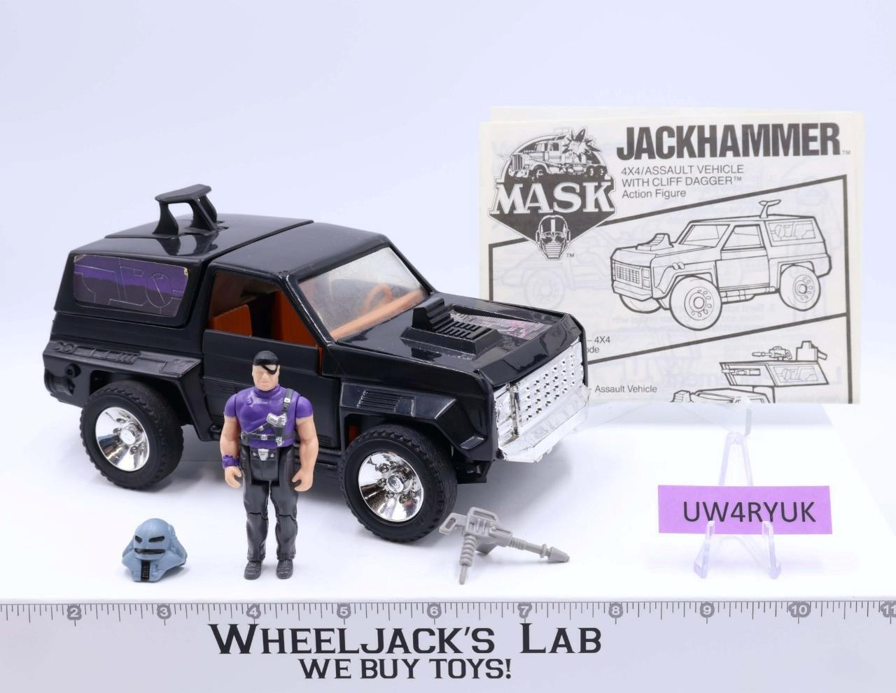 Jackhammer W/Cliff Dagger 100% Complete MASK M.A.S.K. 1985 Vintage ...