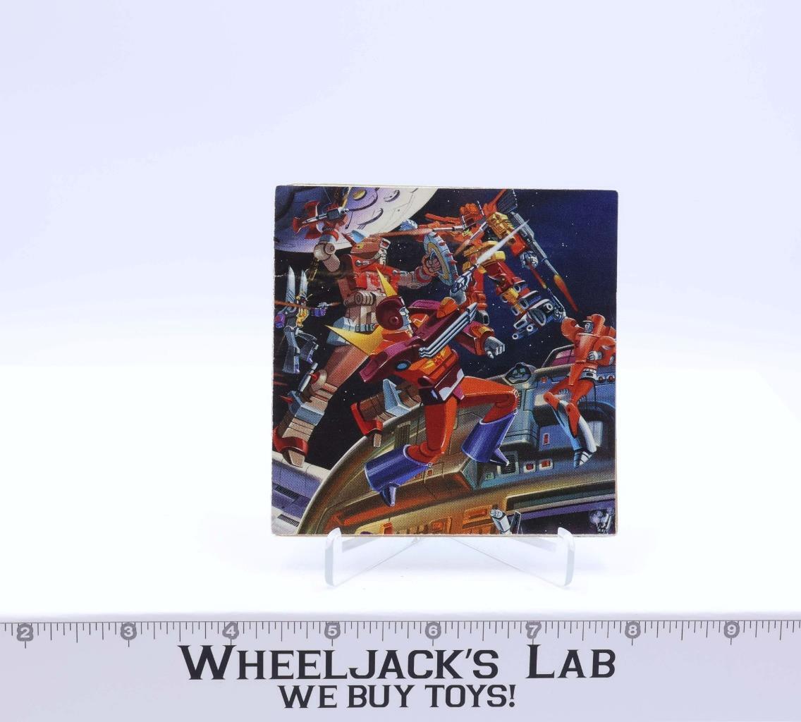 Rodimus Prime Insert Poster Glow In The Dark 1986 G1 Transformers ...