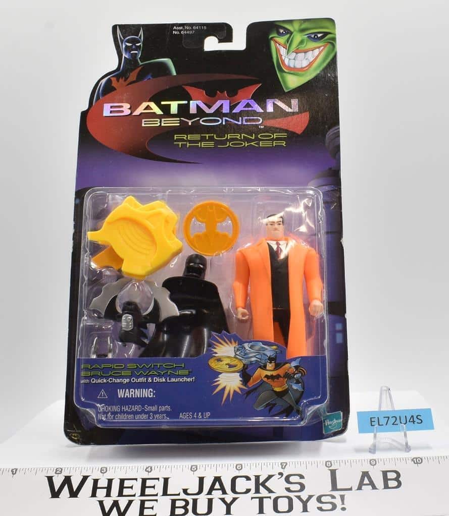Rapid Switch Bruce Wayne Batman Beyond NEW MOSC Hasbro 2000 Action ...