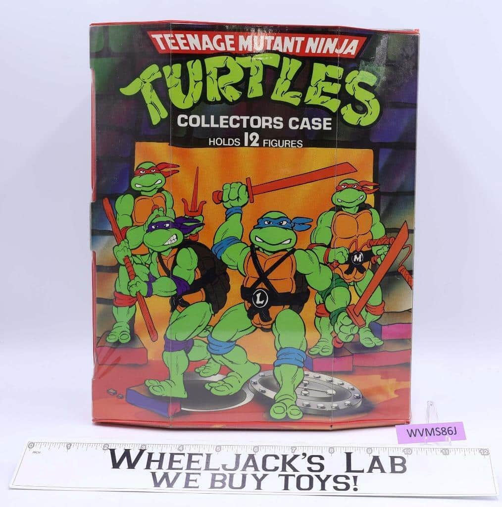 Display Storage Collectors Carry Case W/Trays TMNT Teenage Mutant Ninja ...
