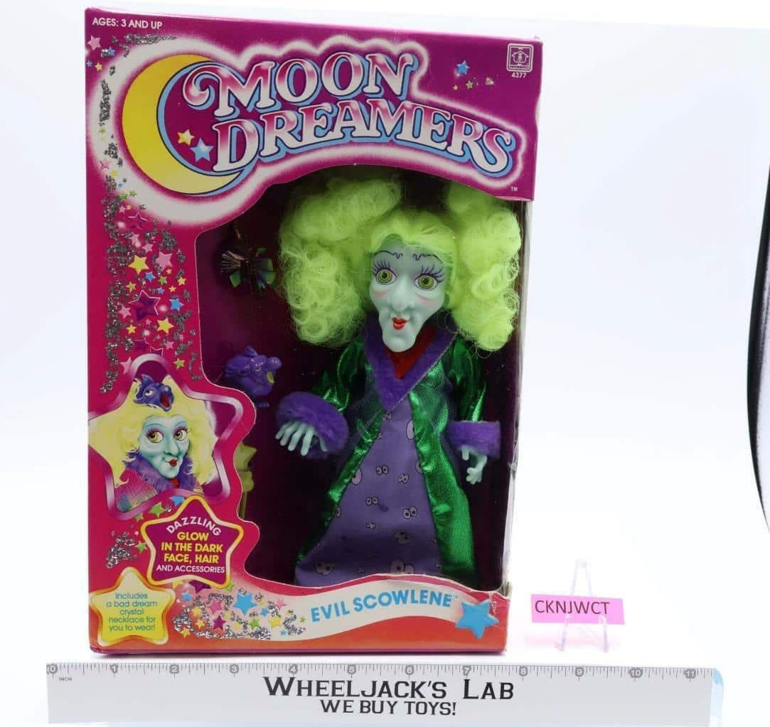 Evil Scowlene Moon Dreamers 1986 Hasbro Vintage Doll NEW MISB SEALED ...
