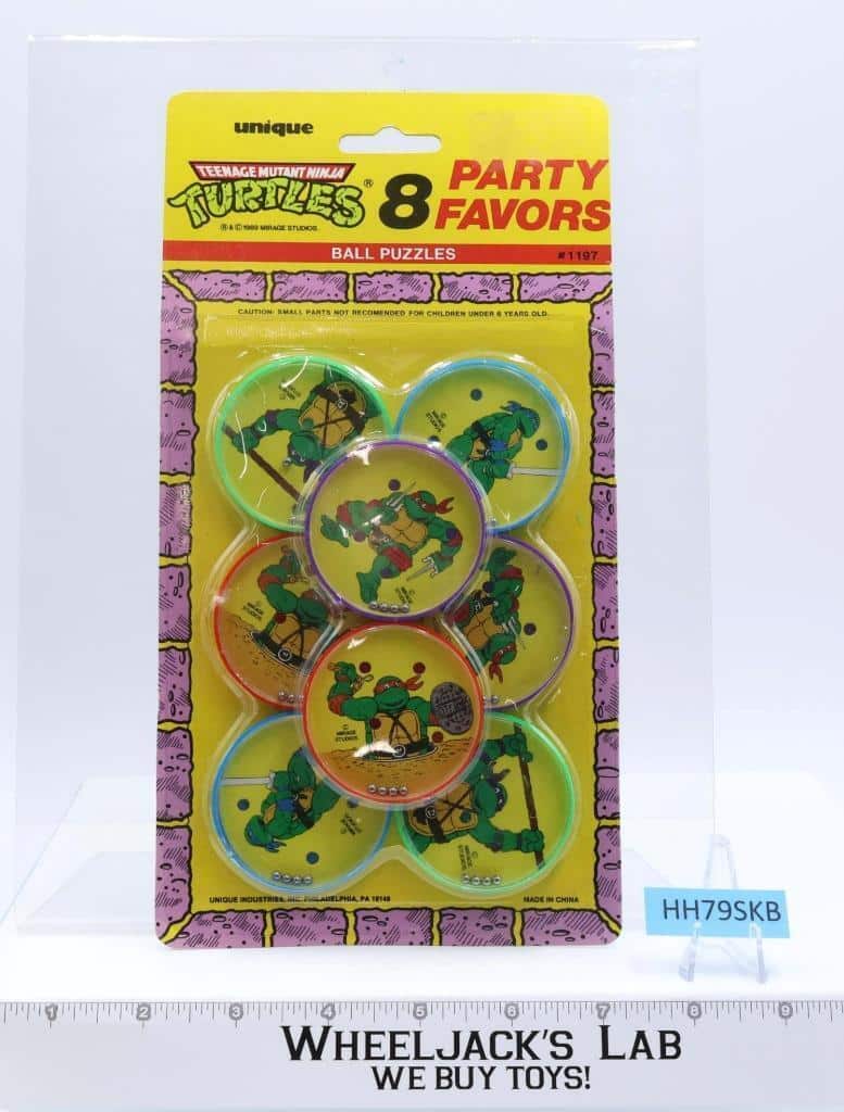 Ball Puzzles Party Favors Teenage Mutant Ninja Turtles 1989 Mirage ...