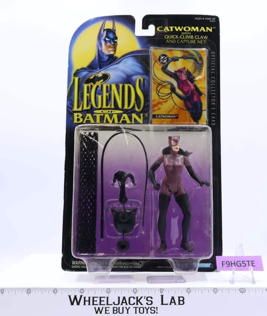 Catwoman DC Comics Legends of Batman Kenner 1994 Action Figure NEW MOSC - Wheeljack's Lab