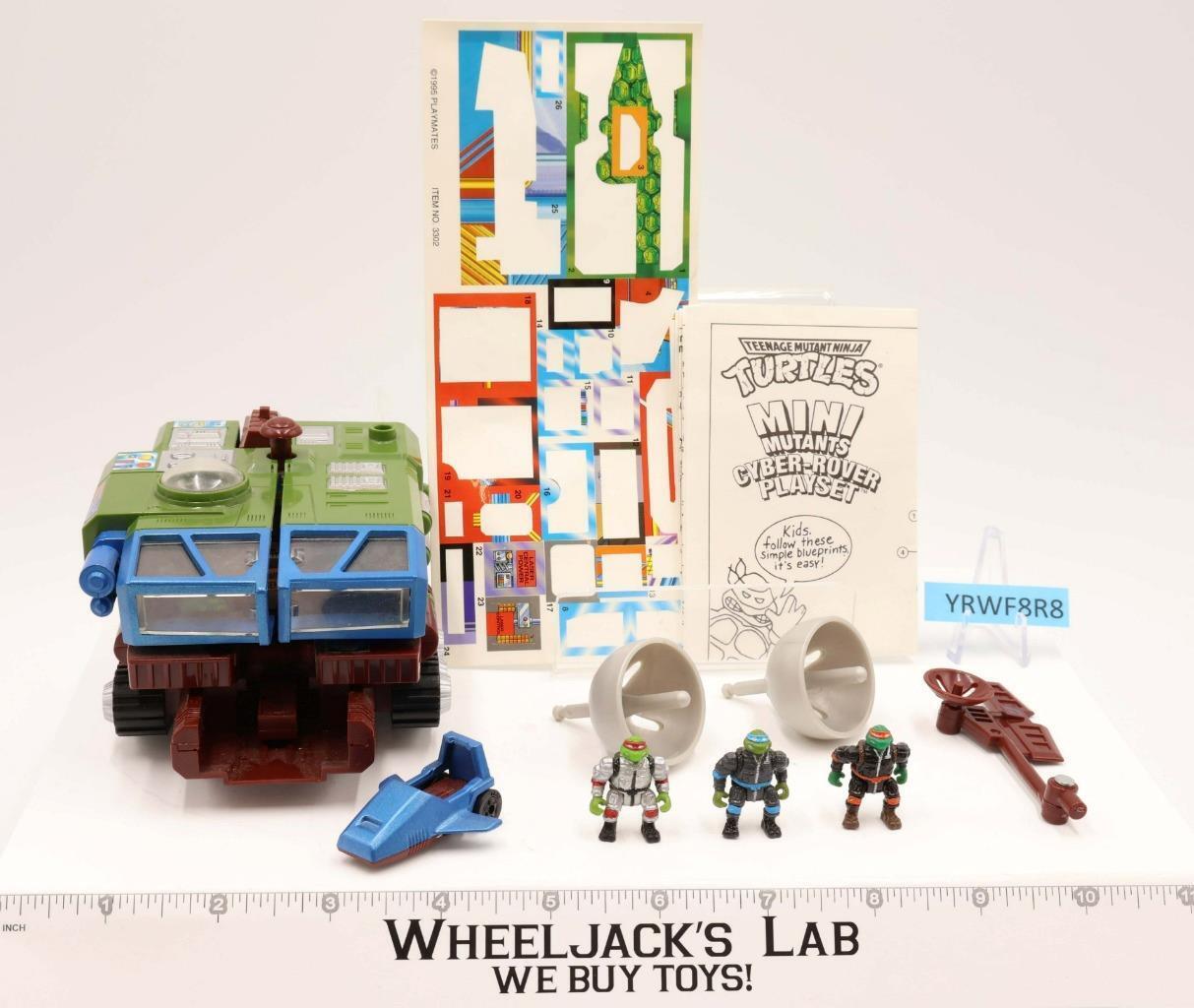 Mini Mutants Cyber Rover Playset 100% Complete TMNT 1995 Playmates ...