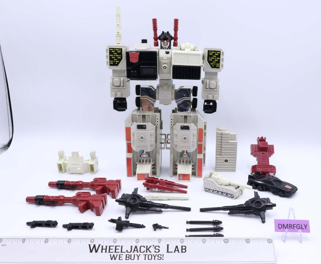 Metroplex 100% Complete RT Vintage 1985 G1 Transformers Hasbro Action ...