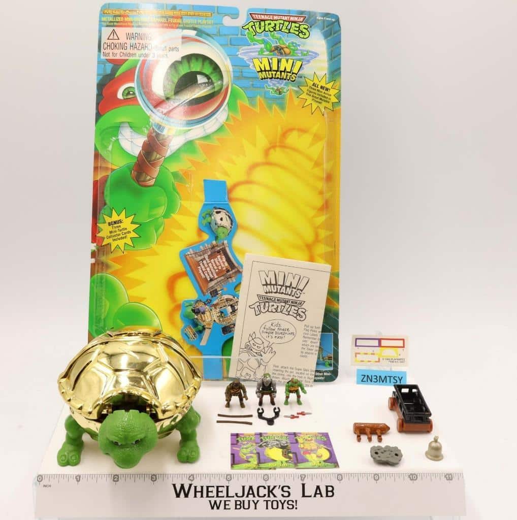 Metallized Raphael Feudal Castle Mini Mutants Playset Complete TMNT ...