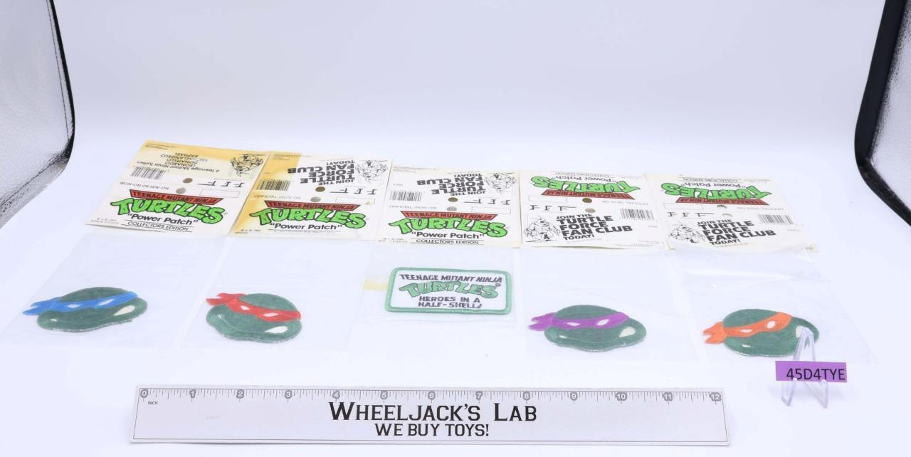 Lot of 5 Iron-On Patches Teenage Mutant Ninja Turtles TMNT 1989 Mirage ...