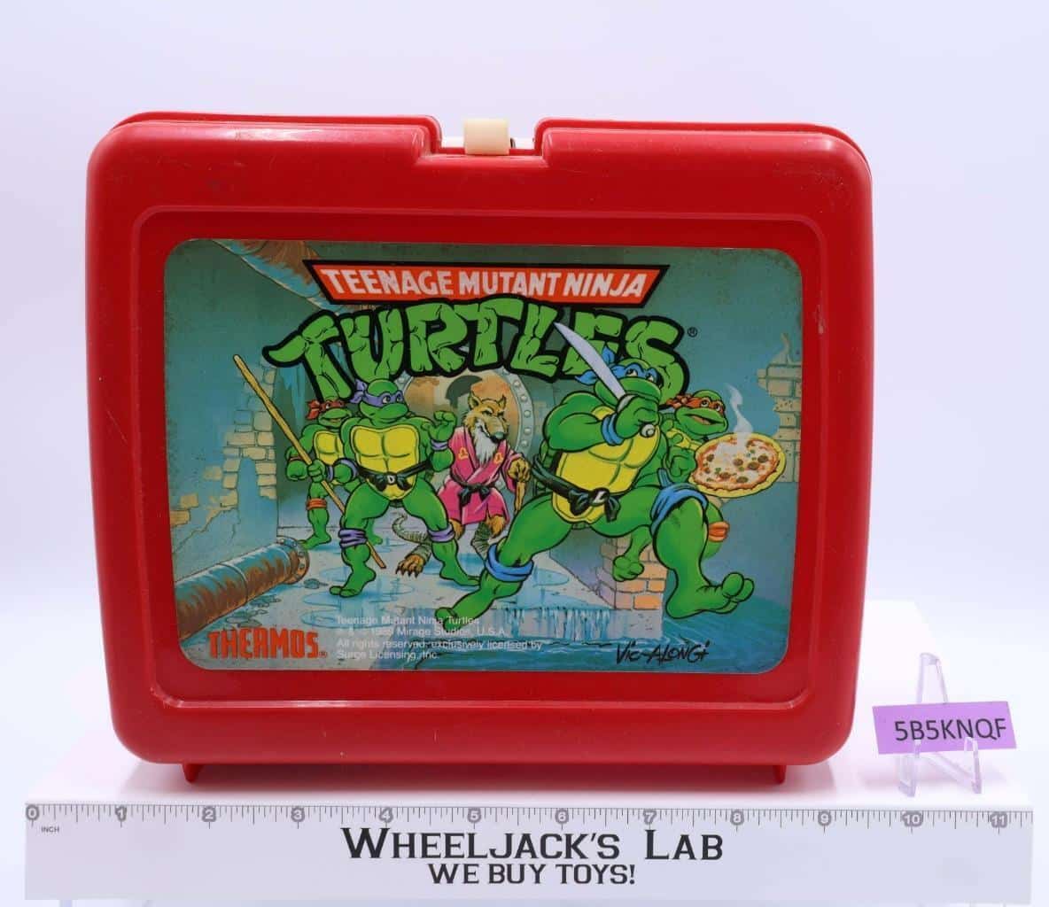 Teenage Mutant Ninja Turtles Thermos Lunch Box Mirage 1989 Vintage ...