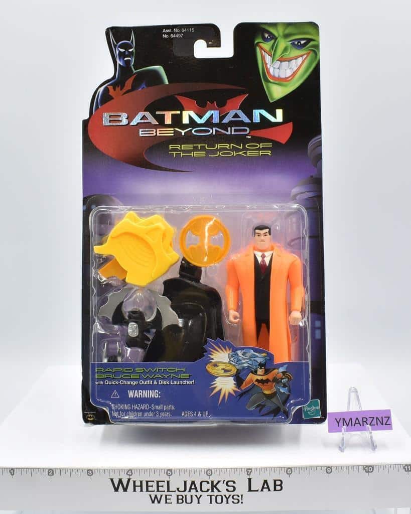 Bruce Wayne Rapid Switch Batman Beyond Return of the Joker 2000 Hasbro ...