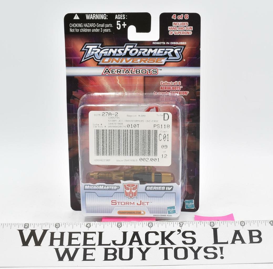 Storm Jet #1 Aerialbots Transformers Universe Micromaster 3 2005 Hasbro ...