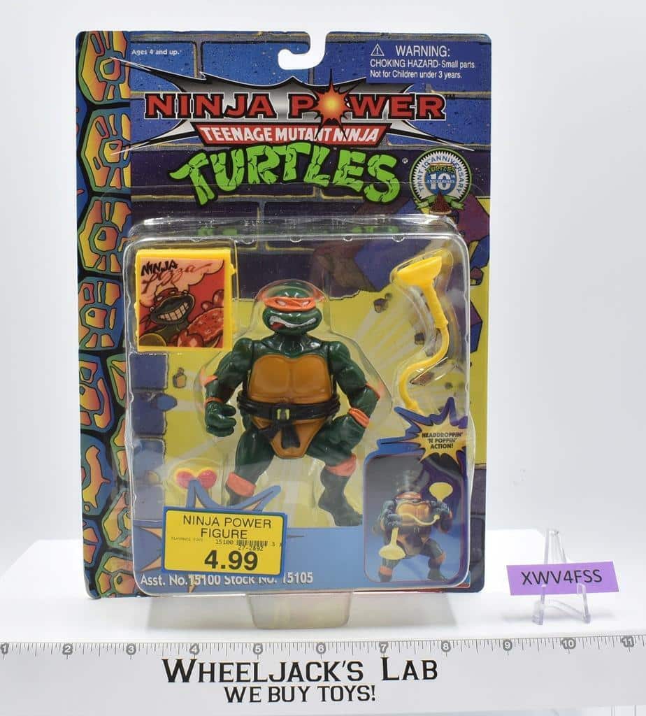 Headdroppin' Mike Teenage Mutant Ninja Turtle Ninja Power TMNT ...