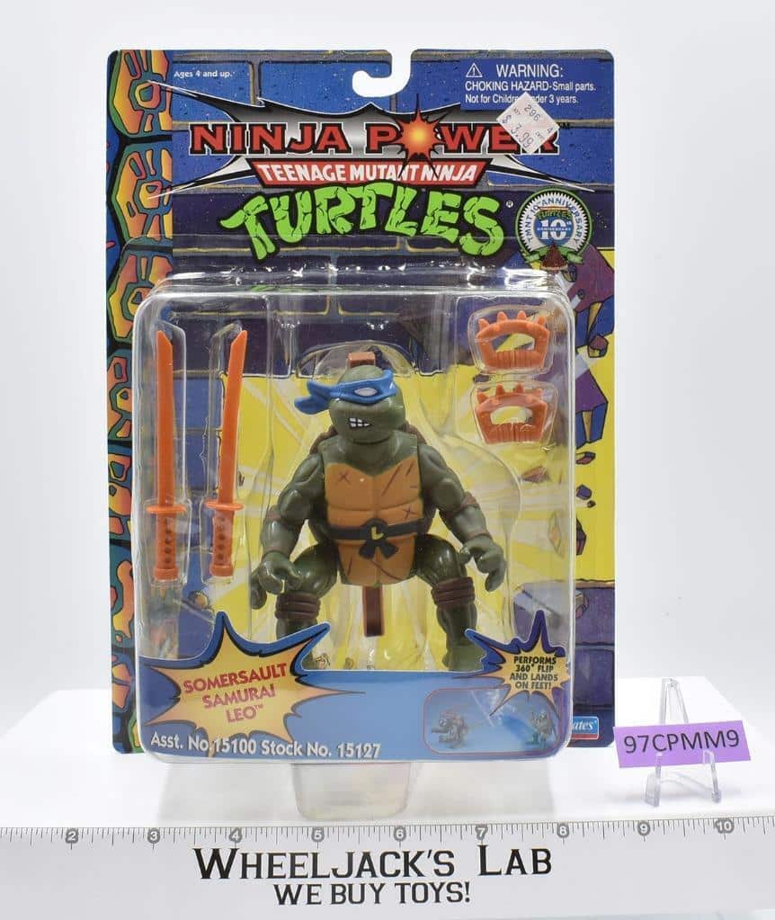 Somersault Samurai Leo Teenage Mutant Ninja Turtle Ninja Power TMNT ...