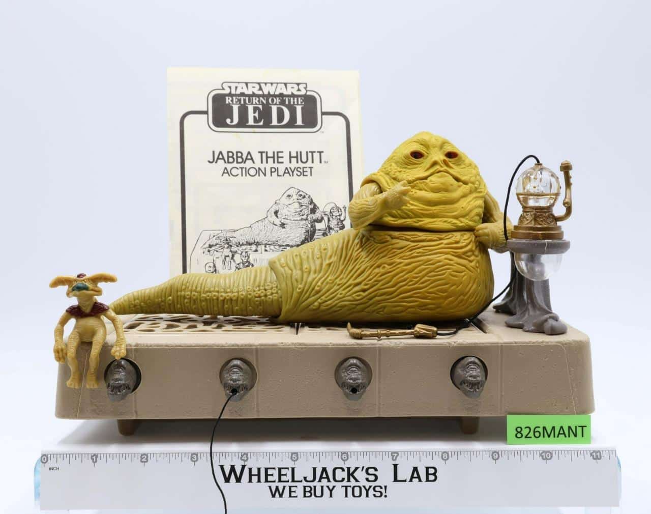 Jabba the Hutt Throne Room 100% Complete Star Wars ROTJ 1983 Kenner ...