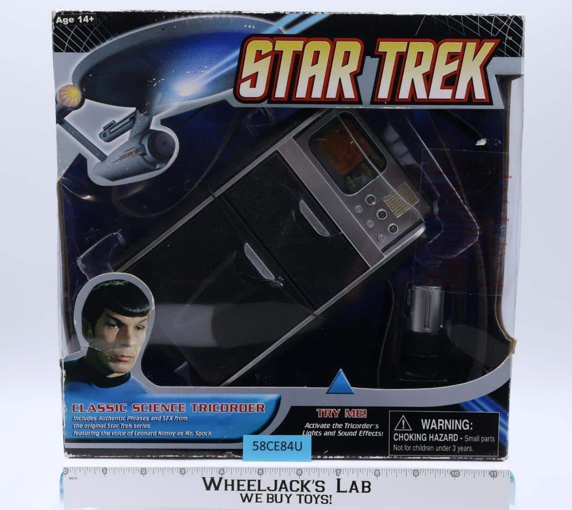 Classic Science Tricorder Star Trek 2002 Art Asylum Play Accessories ...