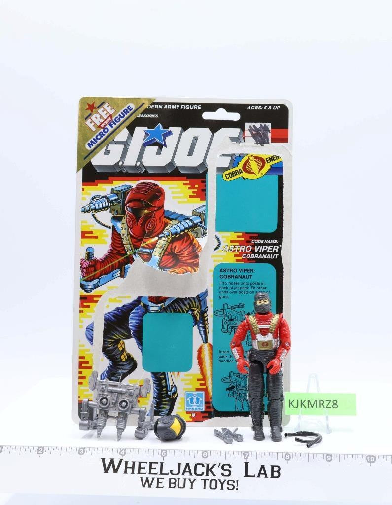Astro Viper V1 100% Complete G.I. Joe 1988 Hasbro Vintage Action Figure ...