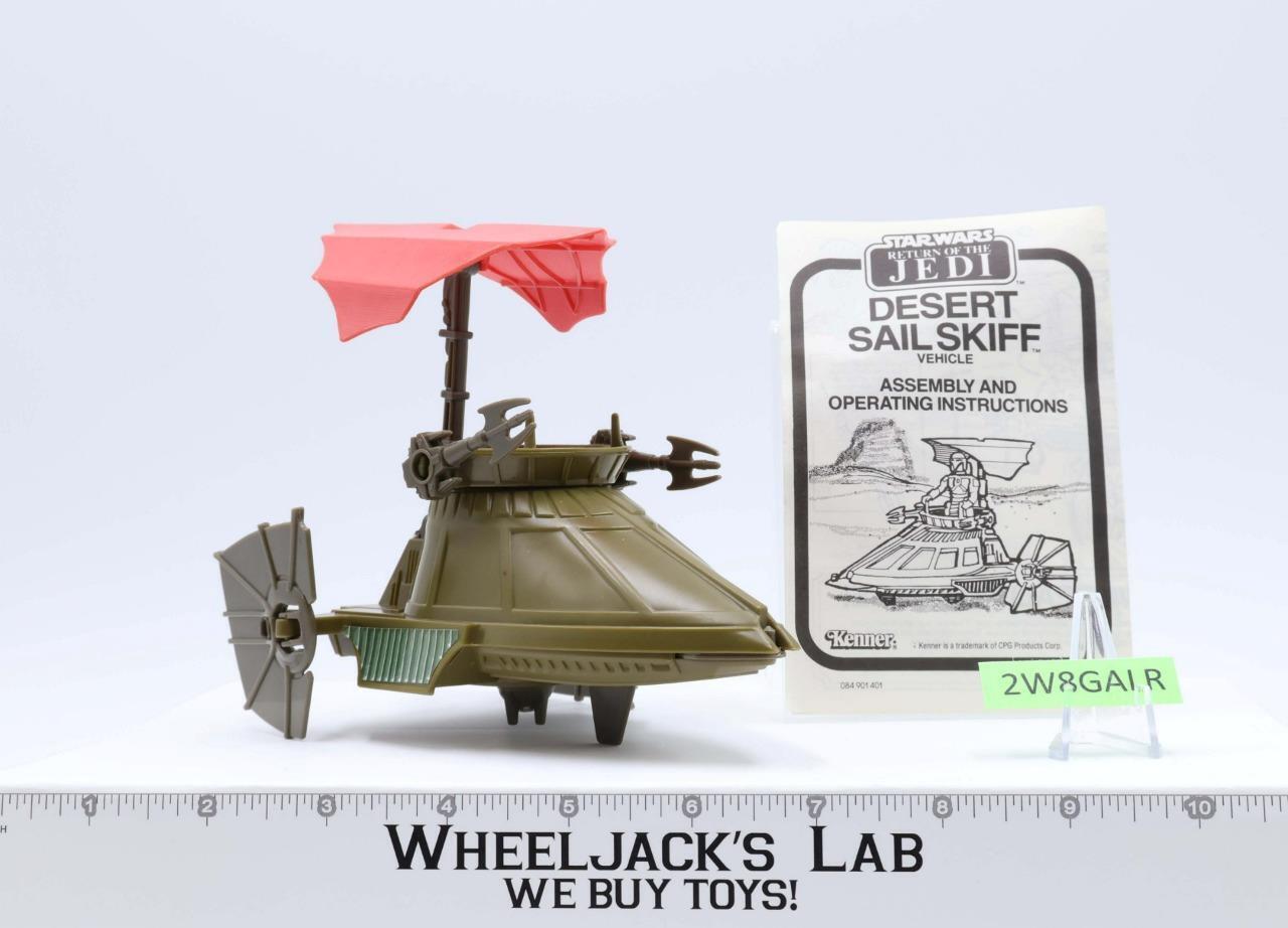 Desert Sail Skiff Mini Rig 100% Complete 1983 Star Wars ROTJ Vintage Vehicle - Wheeljack's Lab