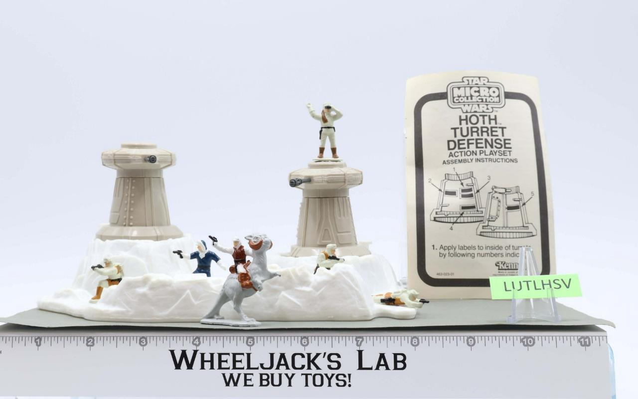 Hoth Turret Defense 100% Complete MICRO COLLECTION Star Wars 1982 ...