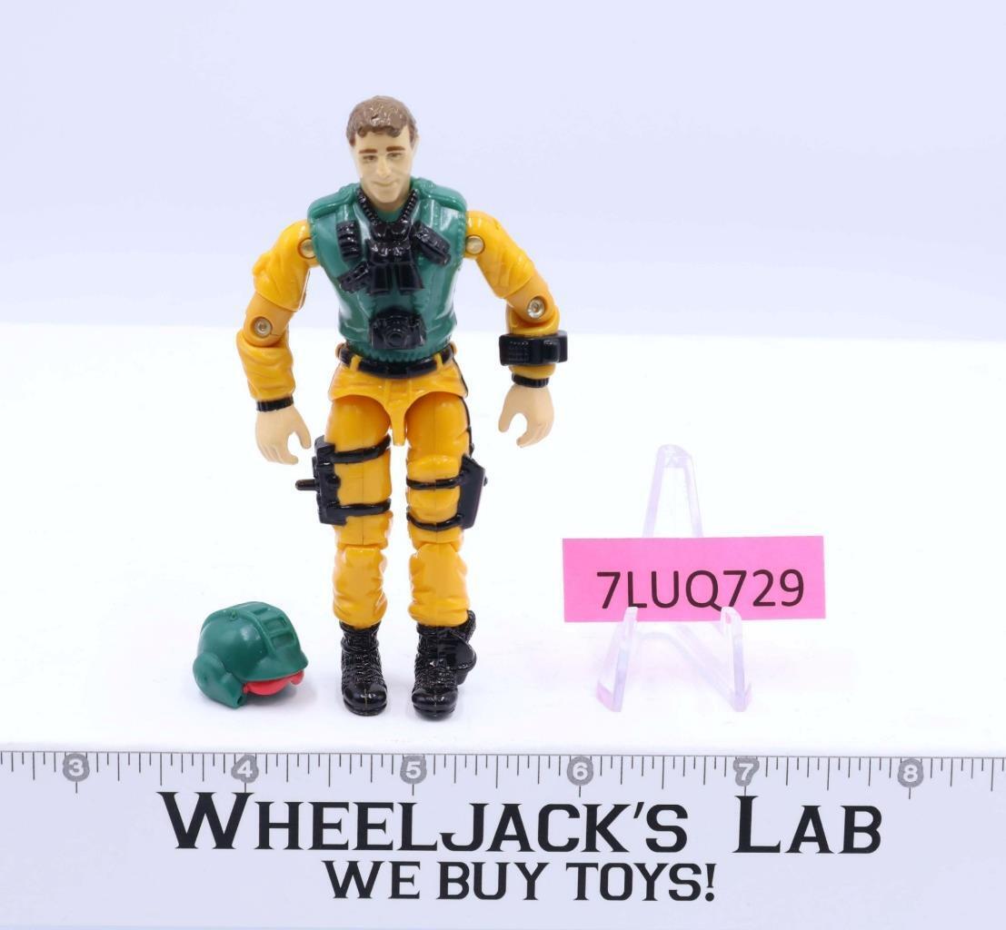 Scoop V1 G.I. Joe 1989 Hasbro Vintage Action Figure - Wheeljack's Lab