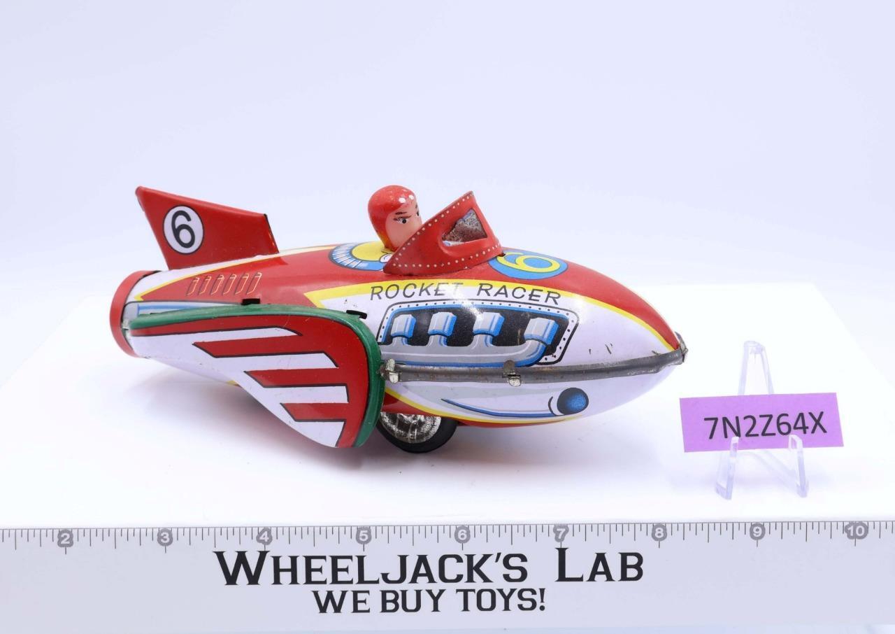 Rocket Racer Tin Friction Powered 1960's Japan - Wheeljack's Lab