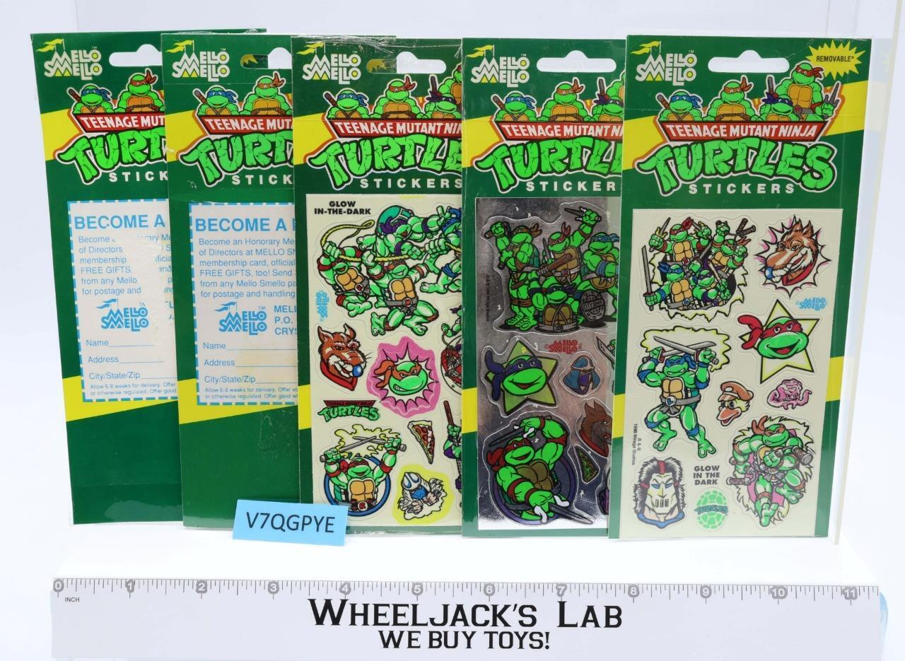 Lot of Sticker Sheets Teenage Mutant Ninja Turtles TMNT 1990 Mirage ...