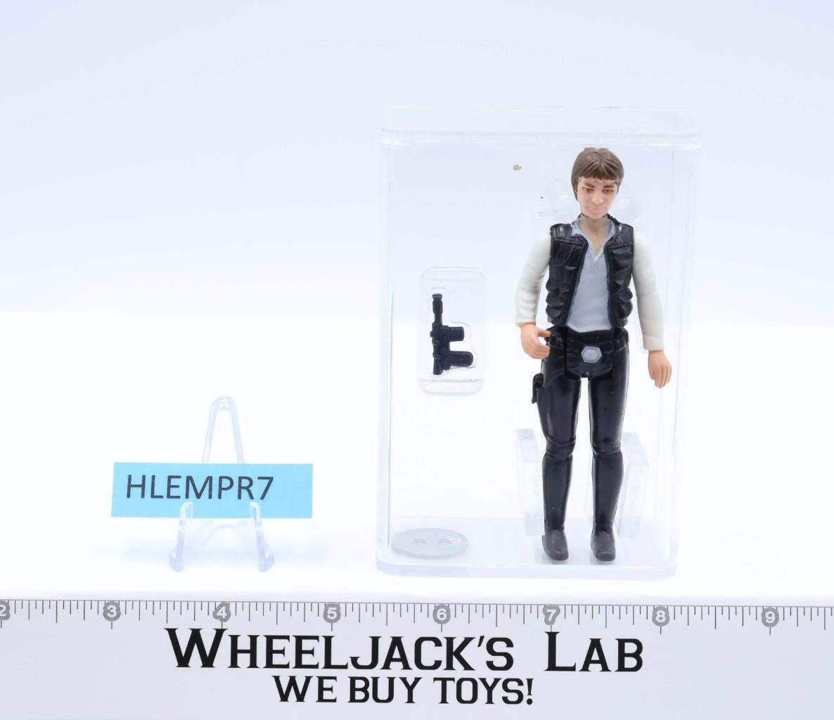 Han Solo Big Head AFA GRADED 80+ Star Wars 1977 Kenner Action Figure ...