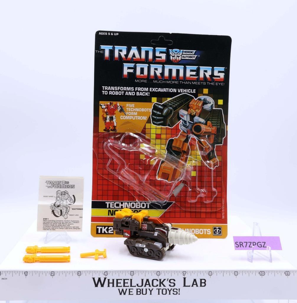 Nosecone 100% Complete W/CARDBACK & BUBBLE NEAR MINT 1987 G1 ...