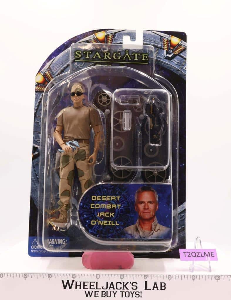 Desert Combat Jack O'Neill Stargate SG-1 Series 4 MOSC Diamond Select Toys - Wheeljack's Lab