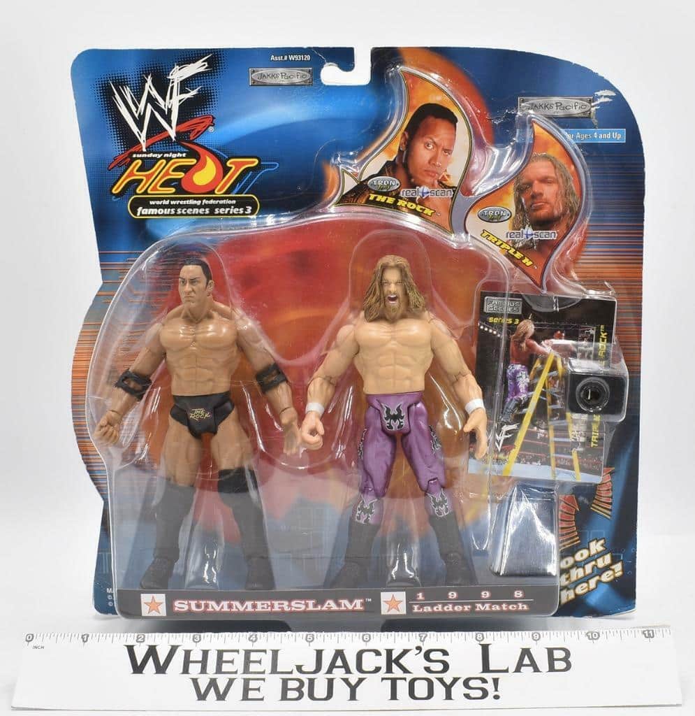 The Rock & Triple H Summerslam Ladder Match 2001 MOSC JAAKS Action ...