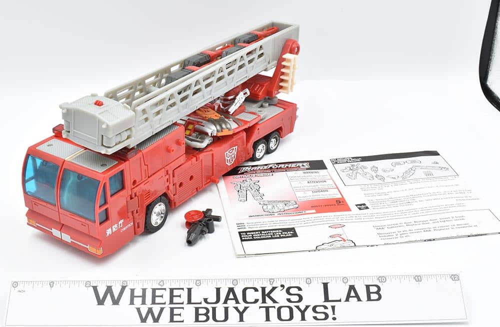Optimus Prime Fire Convoy Leader Class RID Robots In Disguise ...