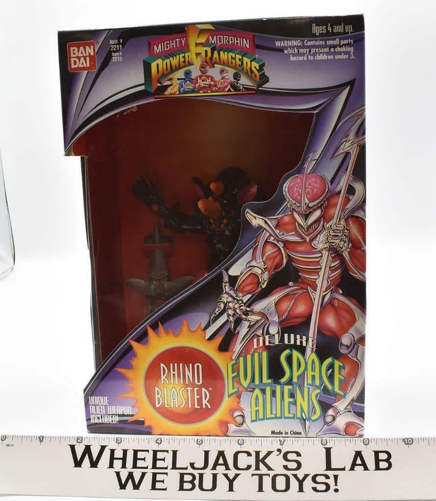 Rhino Blaster NEW MISB Mighty Morphin Power Rangers 1994 Bandai ...