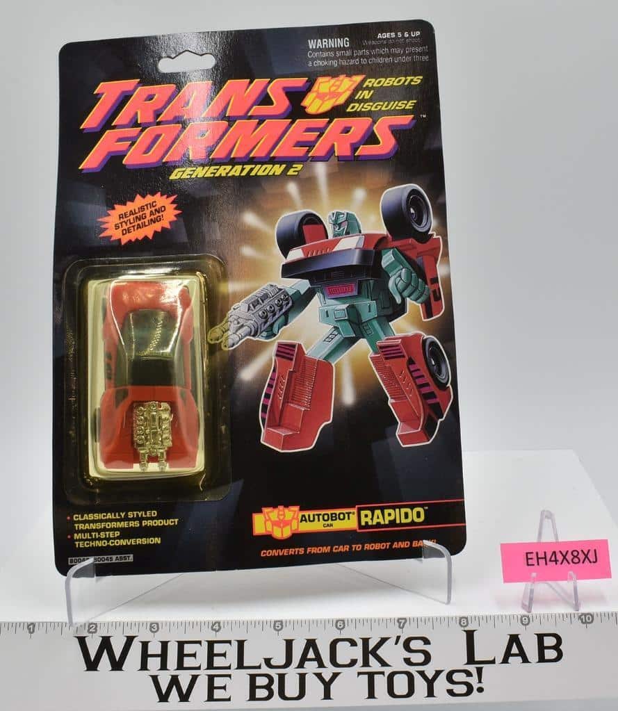 Rapido Autobot G2 Transformers 1992 Hasbro Action Figure MOSC SEALED ...