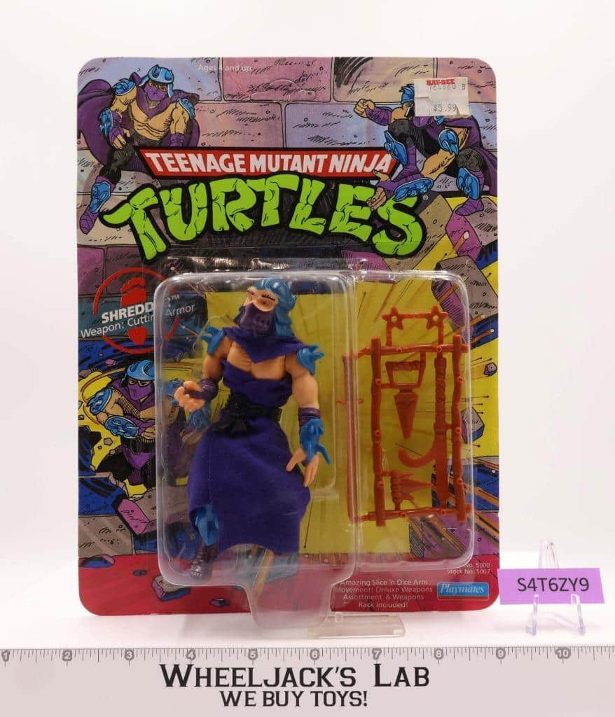 Shredder Teenage Mutant Ninja Turtles 1988 Playmates Figure NEW MOSC ...