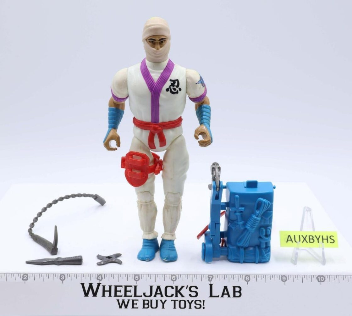 White Dragon 100% Complete Rambo Force of Freedom 1986 Coleco Action ...