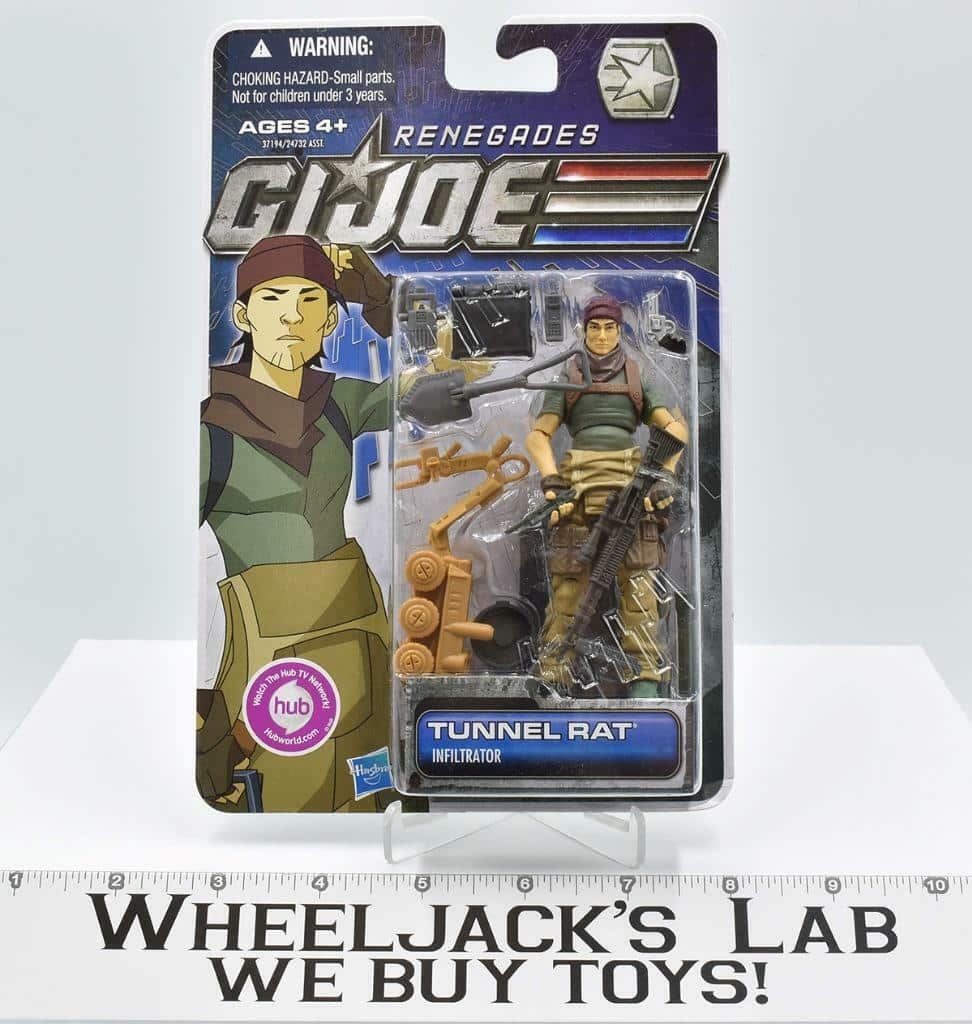 Tunnel Rat Infiltrator G.I. Joe Renegades 2011 Hasbro NEW MOSC SEALED ...