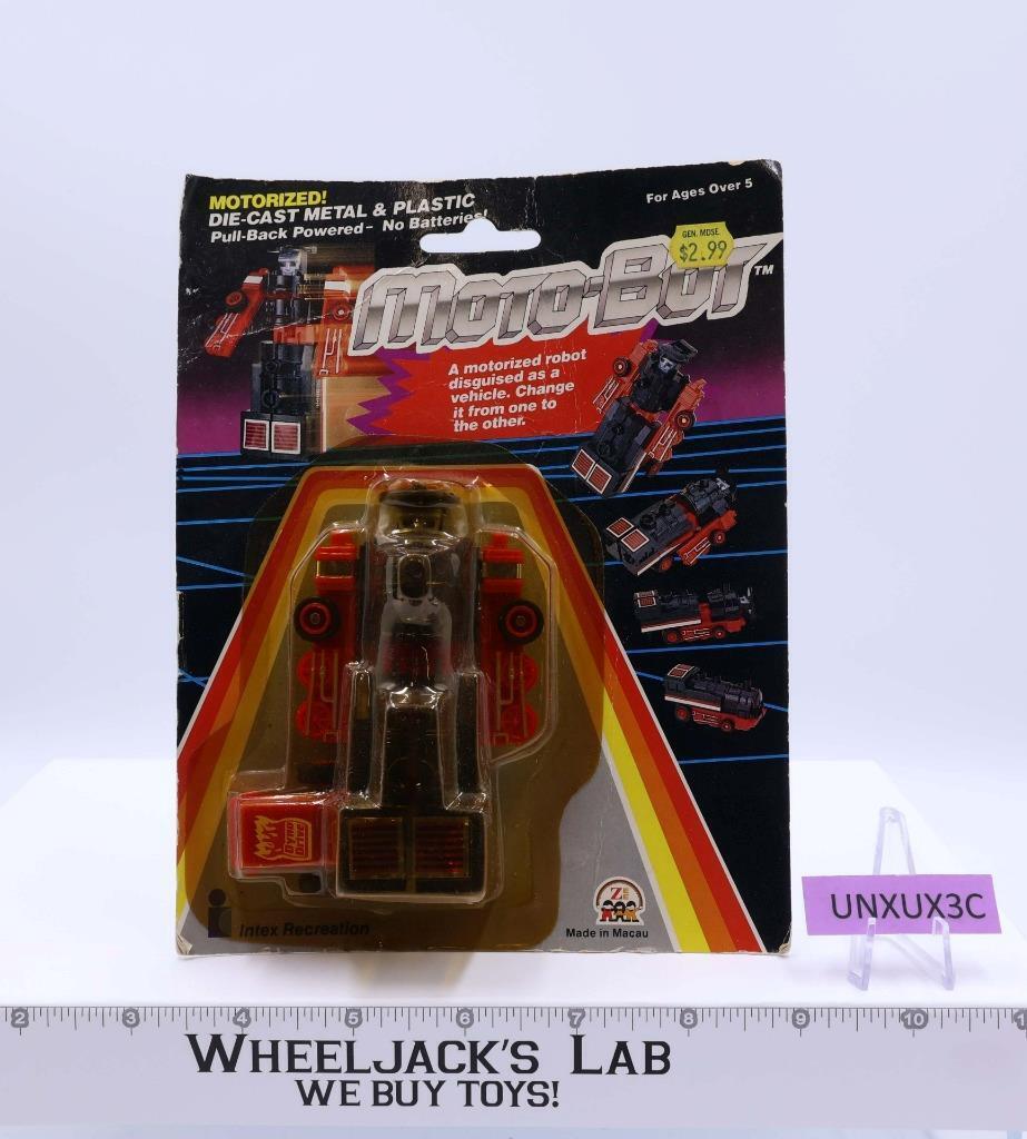Locomotive Train Zee Moto-Bot Intex 1984 Robot Vintage Action Figure ...