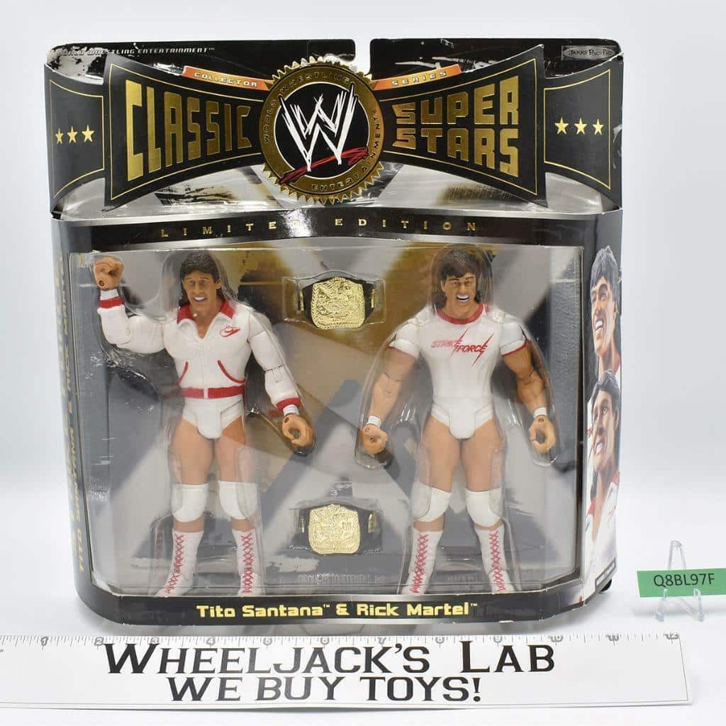 Tito Santana & Rick Martel Strike Force Classic Super Stars NEW 2007 ...