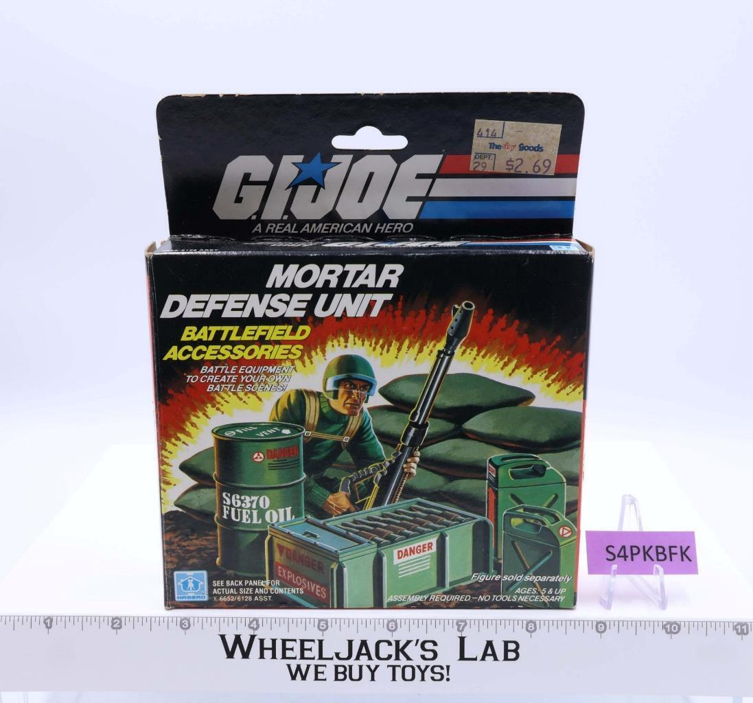 Mortar Defense Unit 100% Complete W/Box GI Joe 1983 Hasbro Action ...
