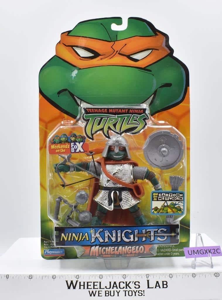 Michelangelo Ninja Knight Teenage Mutant Ninja Turtles TMNT Playmates ...