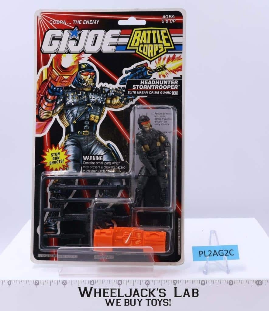 Headhunter Stormtrooper Elite Urban Crime Guard GI Joe 1993 Hasbro NEW ...