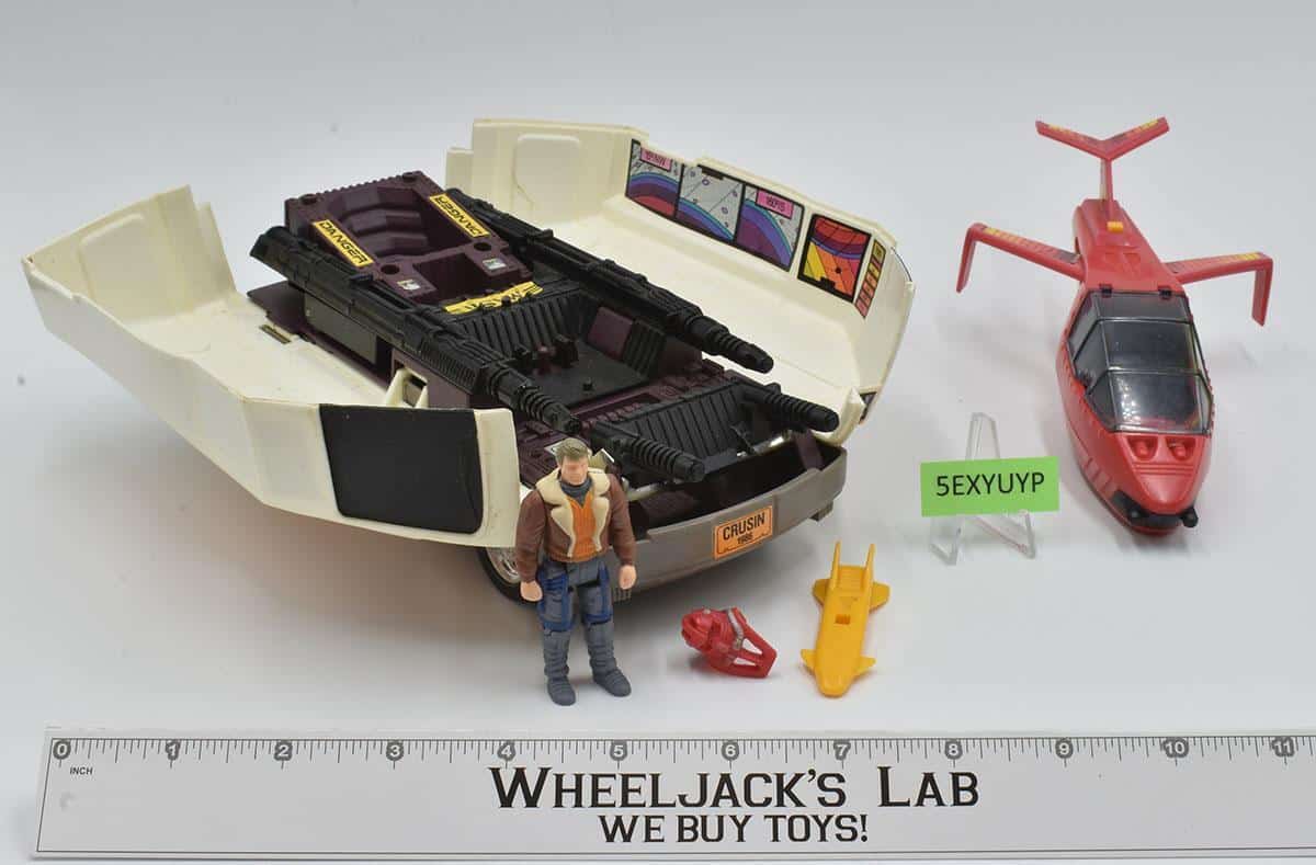 Slingshot W/Ace Riker 100% Complete 1985 MASK M.A.S.K. Kenner Action ...