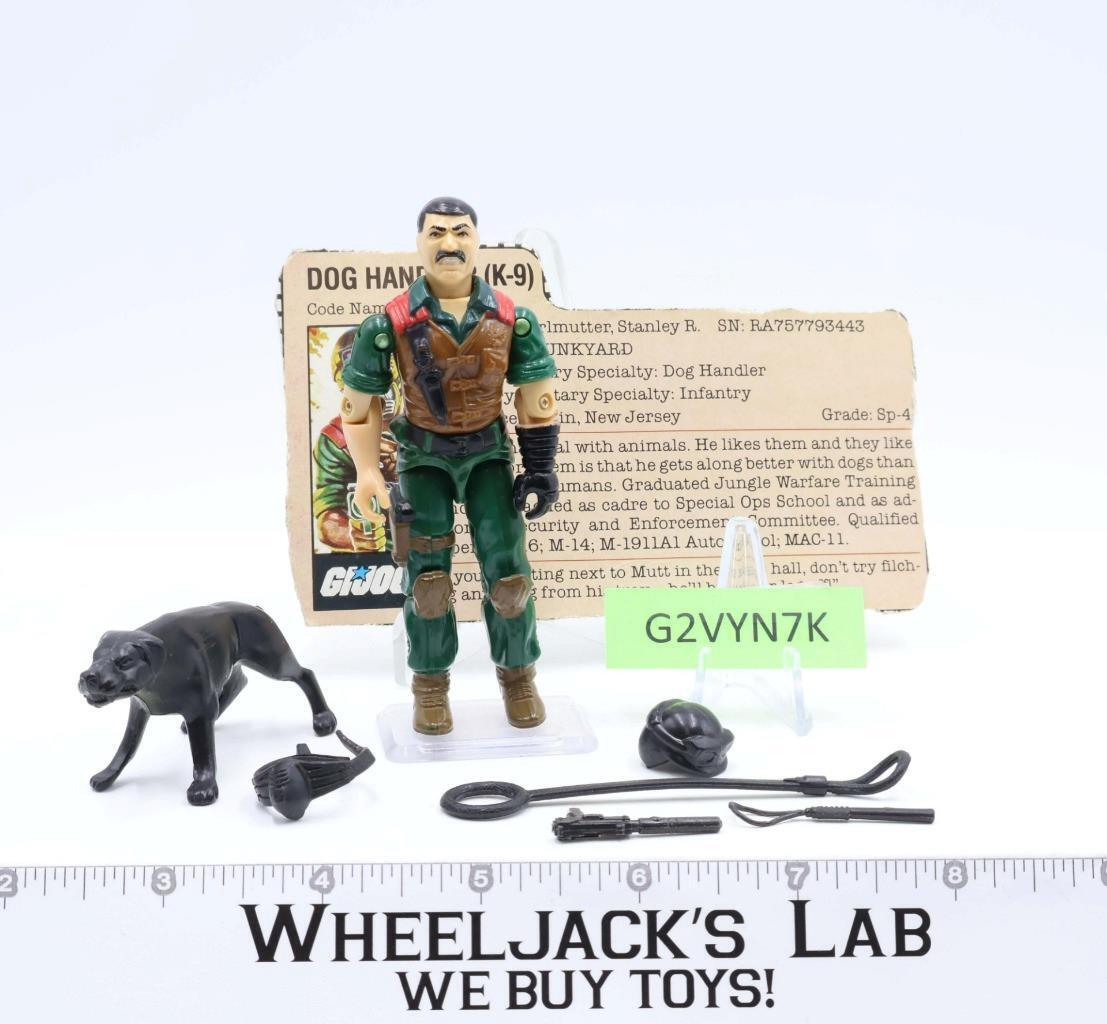 Mutt V1 100% Complete G.I. Joe 1984 Hasbro Vintage Action Figure ...
