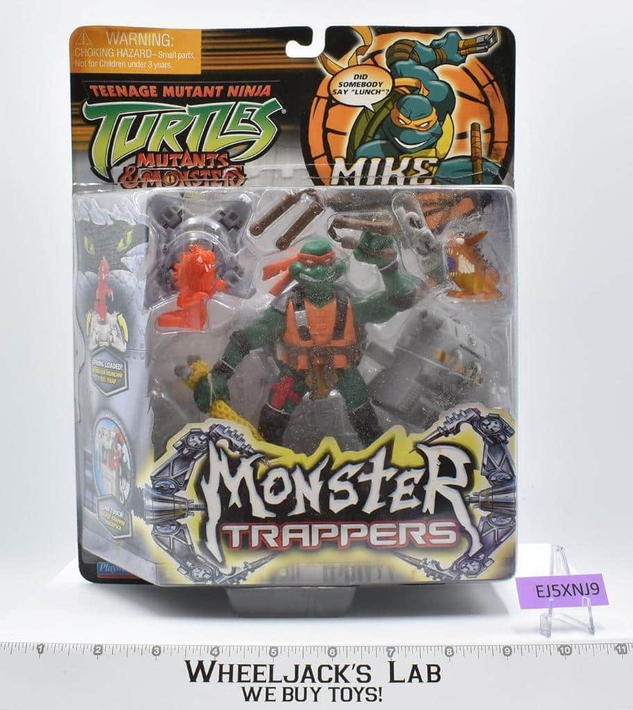 Mike Monster Trappers TMNT Mutants & Monsters 2005 Playmates MOSC NEW ...