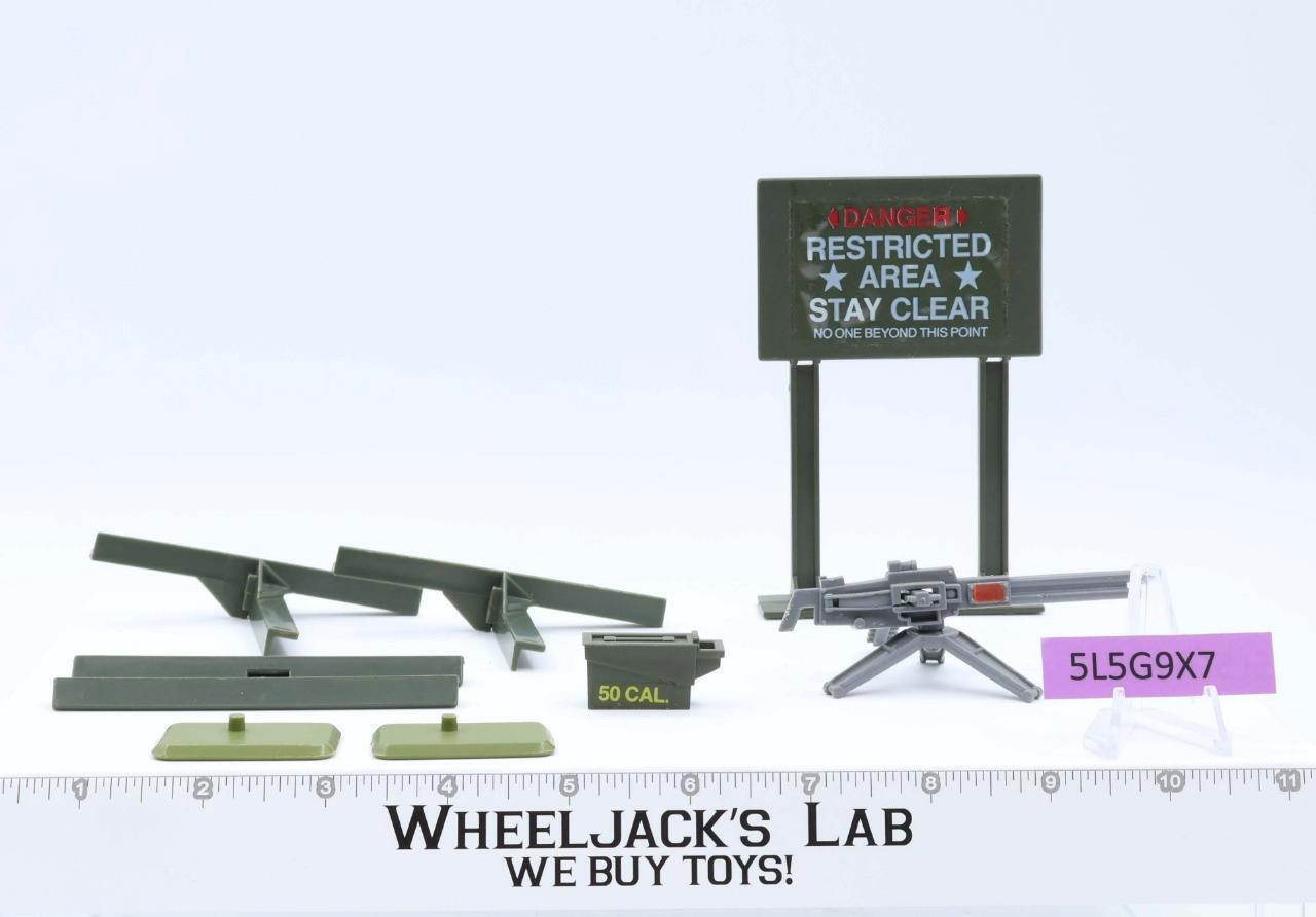 Machine Gun Defense Unit 100% Complete GI Joe 1984 Hasbro Action Figure ...