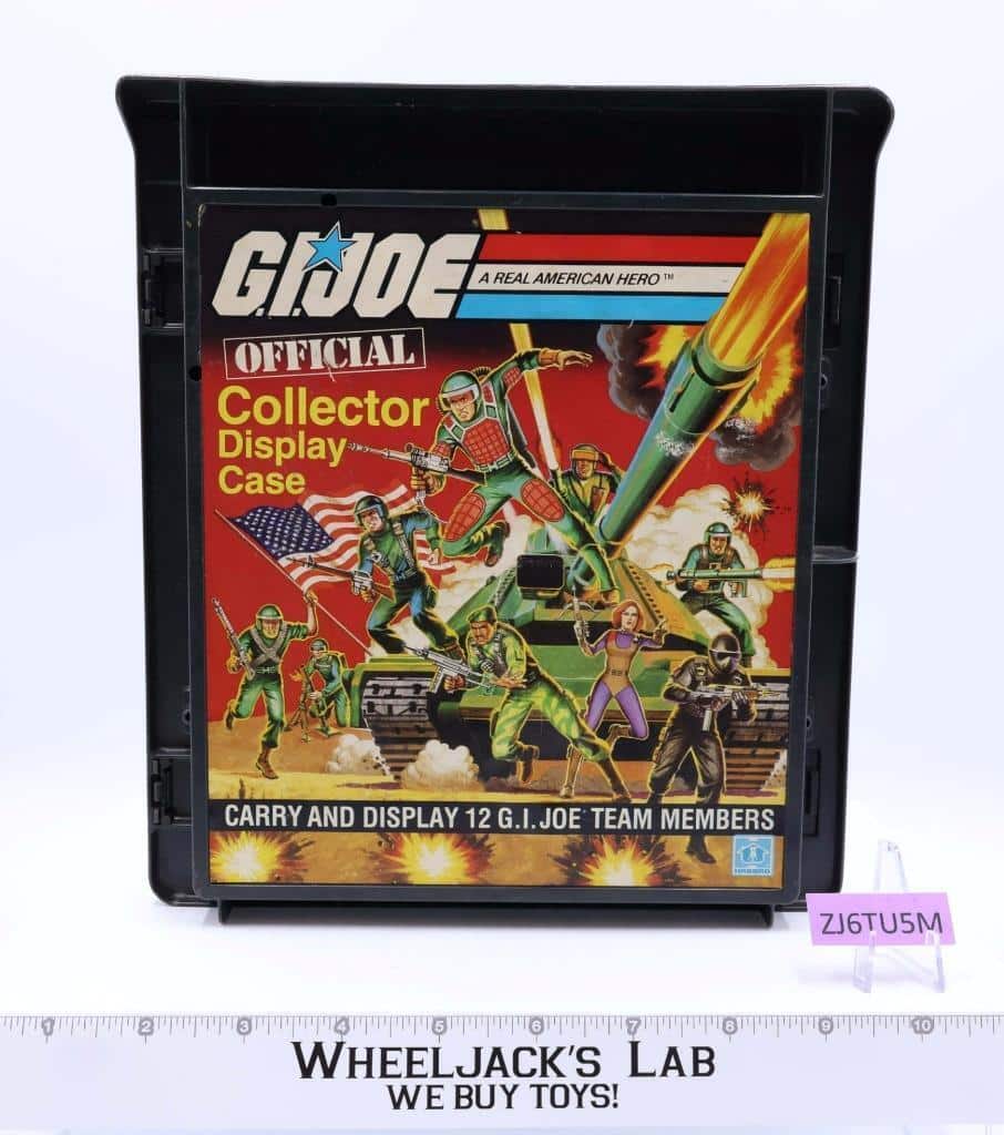 GI Joe Collector Display Case Complete 1983 Vintage Hasbro Vintage ...