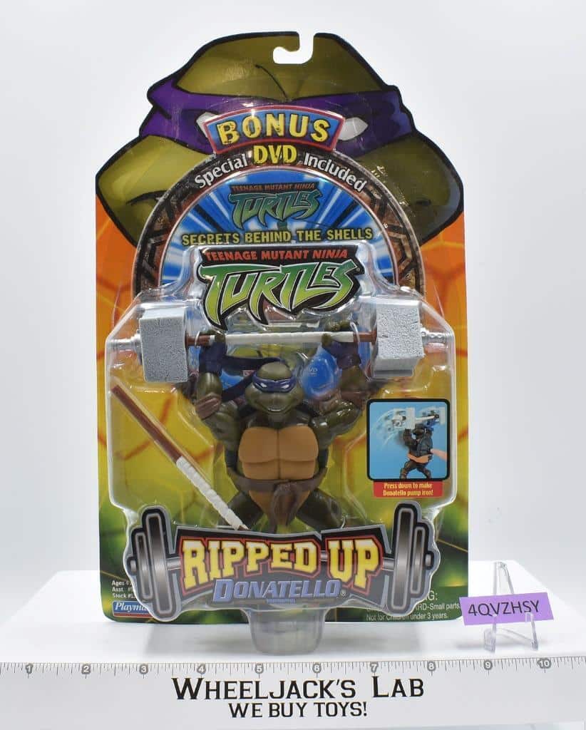 Ripped Up Donatello Teenage Mutant Ninja Turtles TMNT 2004 Playmates ...