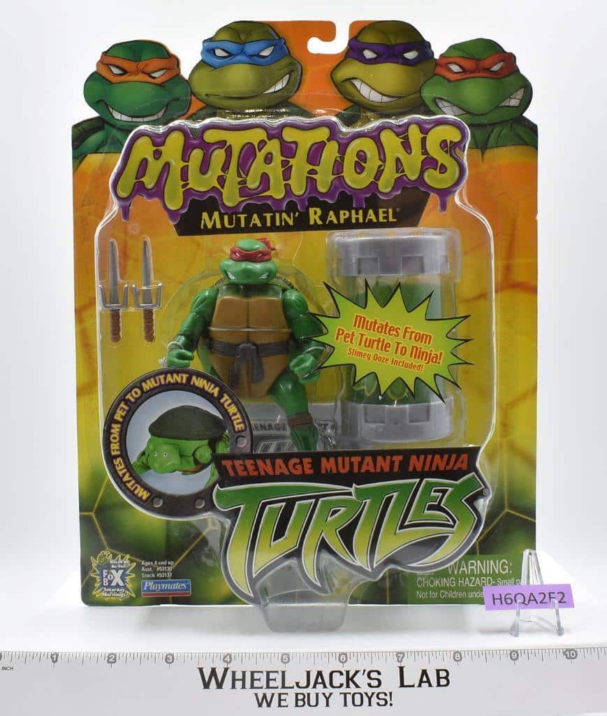 Mutatin' Raphael Teenage Mutant Ninja Turtles TMNT Mutations Playmates ...
